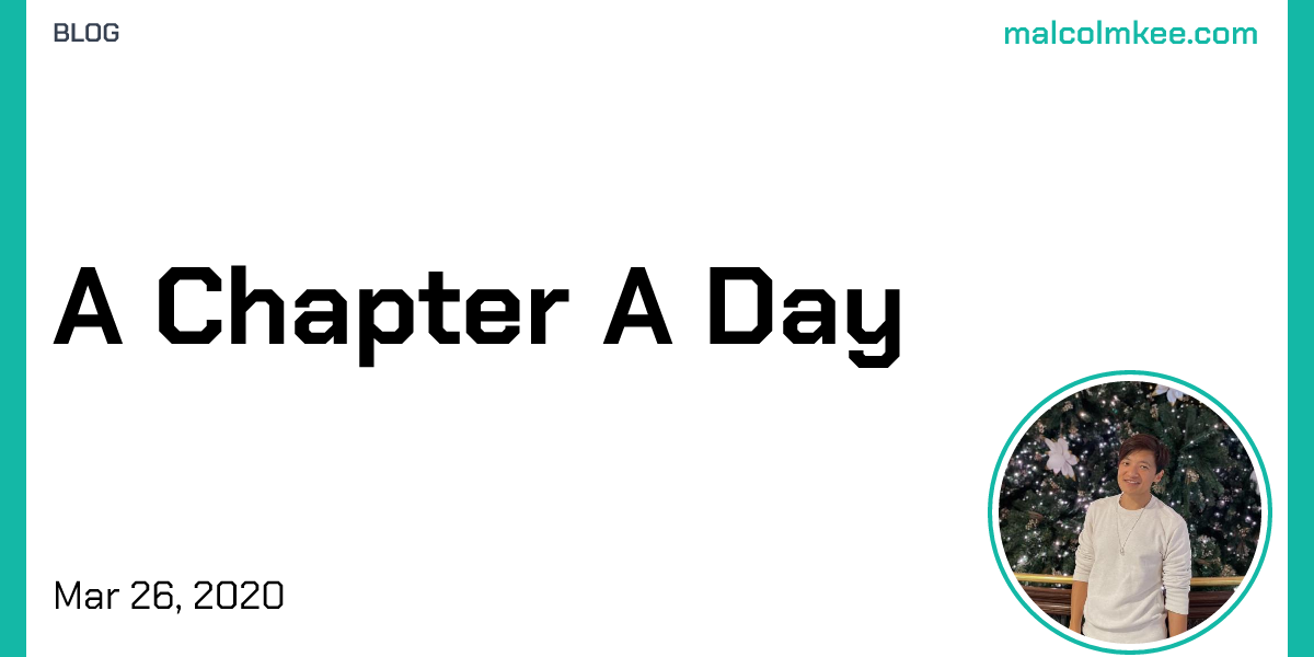 A Chapter A Day