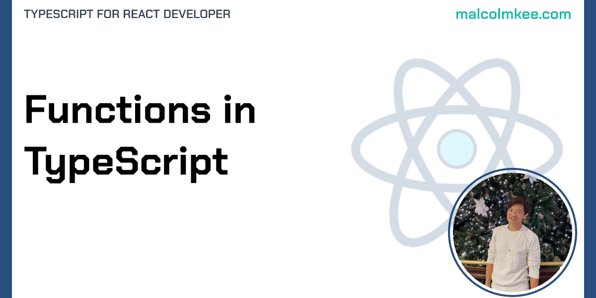 Functions In Typescript Typescript For React Developer