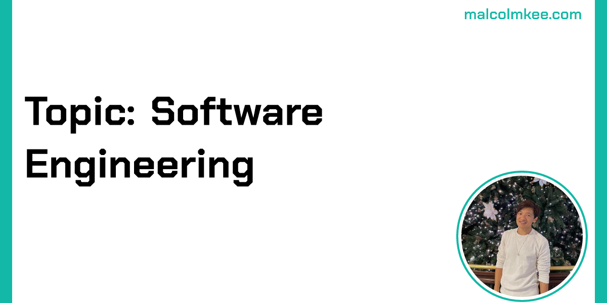 Topic: Software Engineering